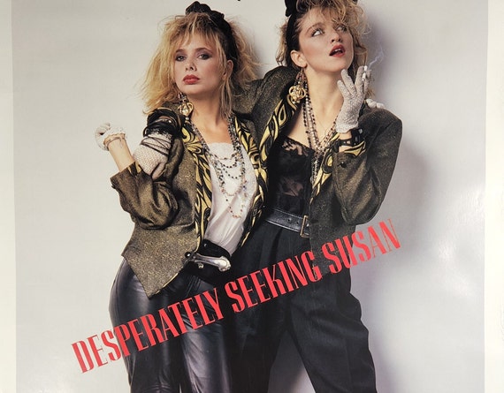 Desperately Seeking Susan-an Original Vintage Movie Poster of - Etsy ...