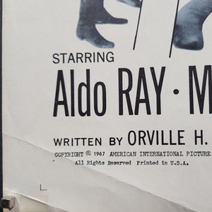 Riot on Sunset Strip-rare Original Vintage Movie Poster of the ...