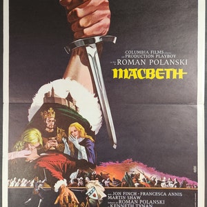 Macbeth-an Original Vintage Movie Poster of Shakespeare's Epic Tale of ...