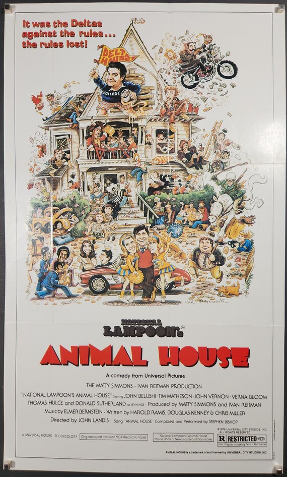 Animal House Original Movie Poster