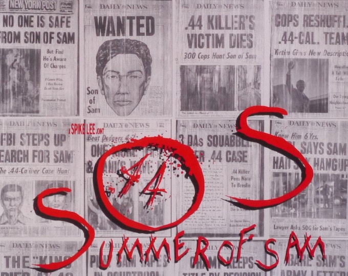 SUMMER of SAM, 1999 Original One Sheet Movie Poster 27x40 , Son of Sam ...