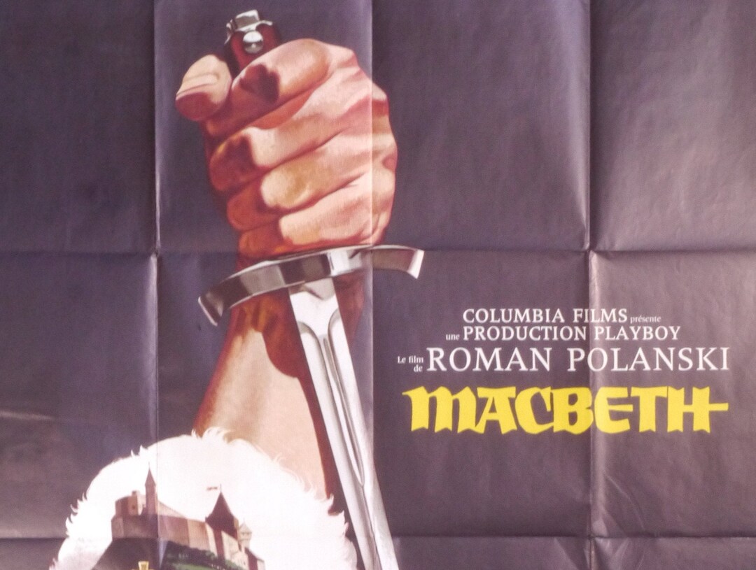 Macbeth-an Original Vintage Movie Poster for Shakespeare's Tale of ...