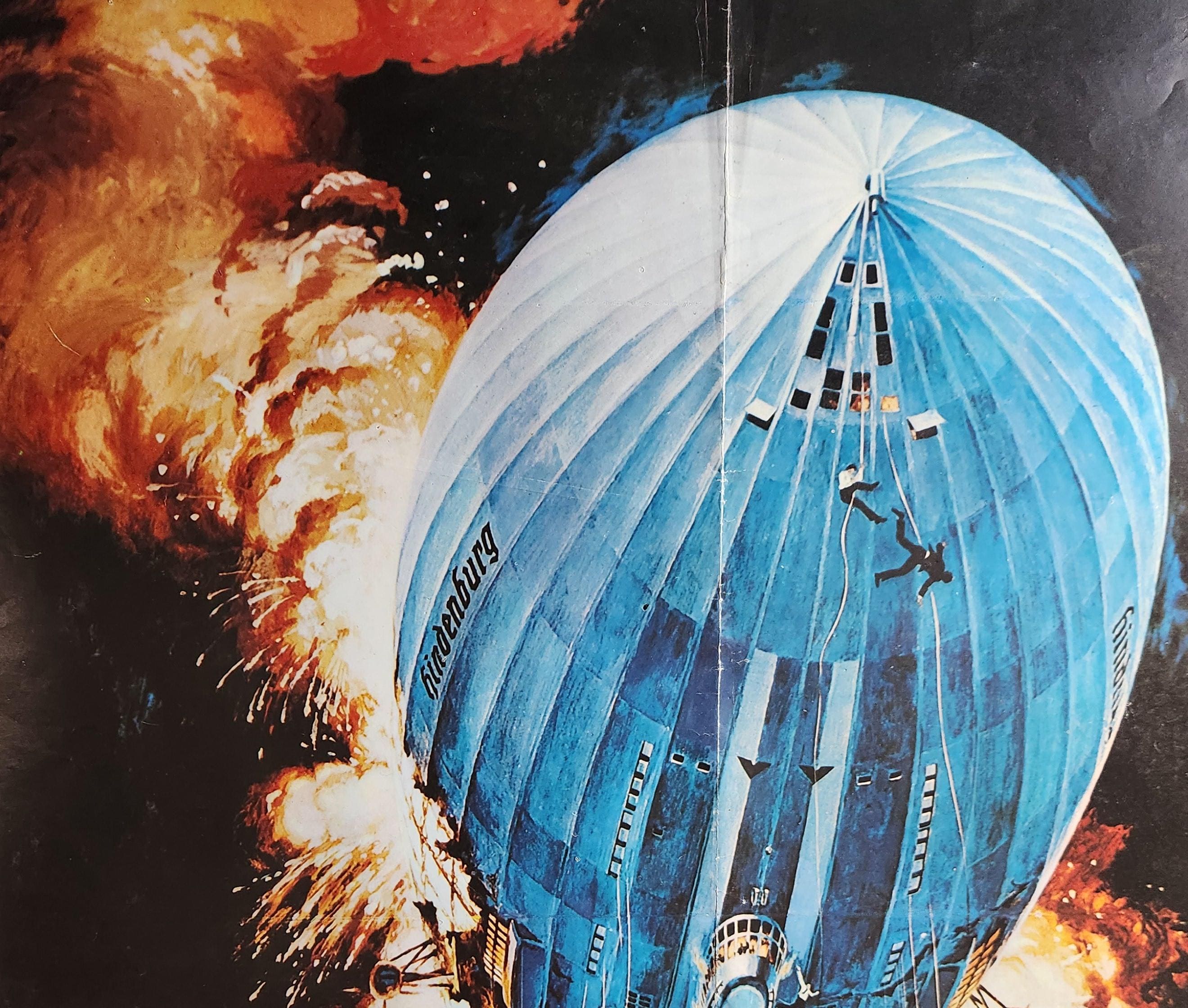 Hindenburg-original Vintage Movie Poster of the Robert Wise Epic With ...