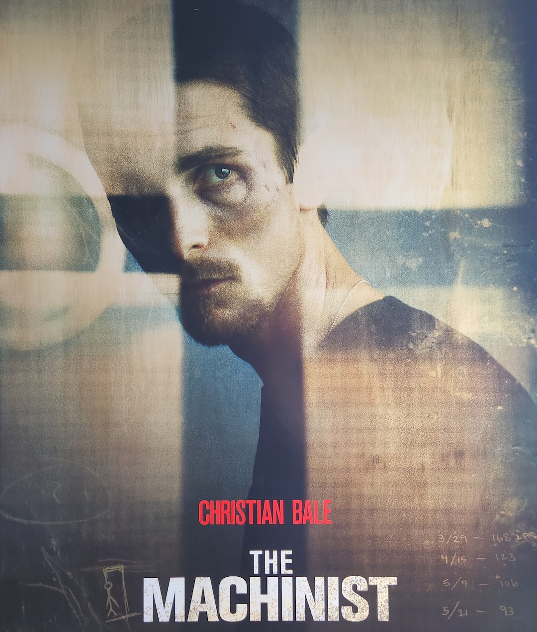 The Machinist-an Original Movie Poster for Brad Anderson's Surreal ...