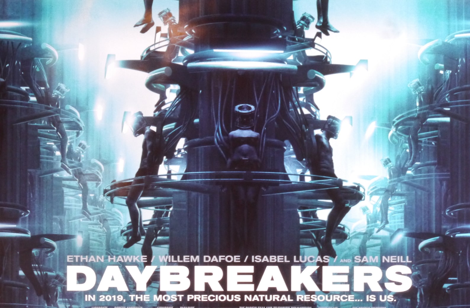 Daybreakers-original Movie Poster of the Spierig Brothers Epic Sci-fi ...