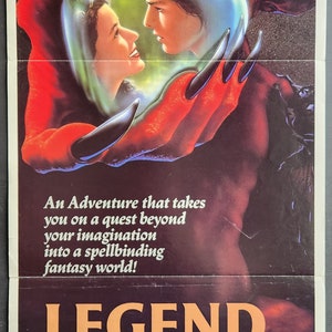 Legend-an Original Vintage Movie Poster of Ridley Scott's Fantasy ...