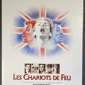 Chariots of Fire-an Original Vintage Movie Poster for Hugh Hudson's ...