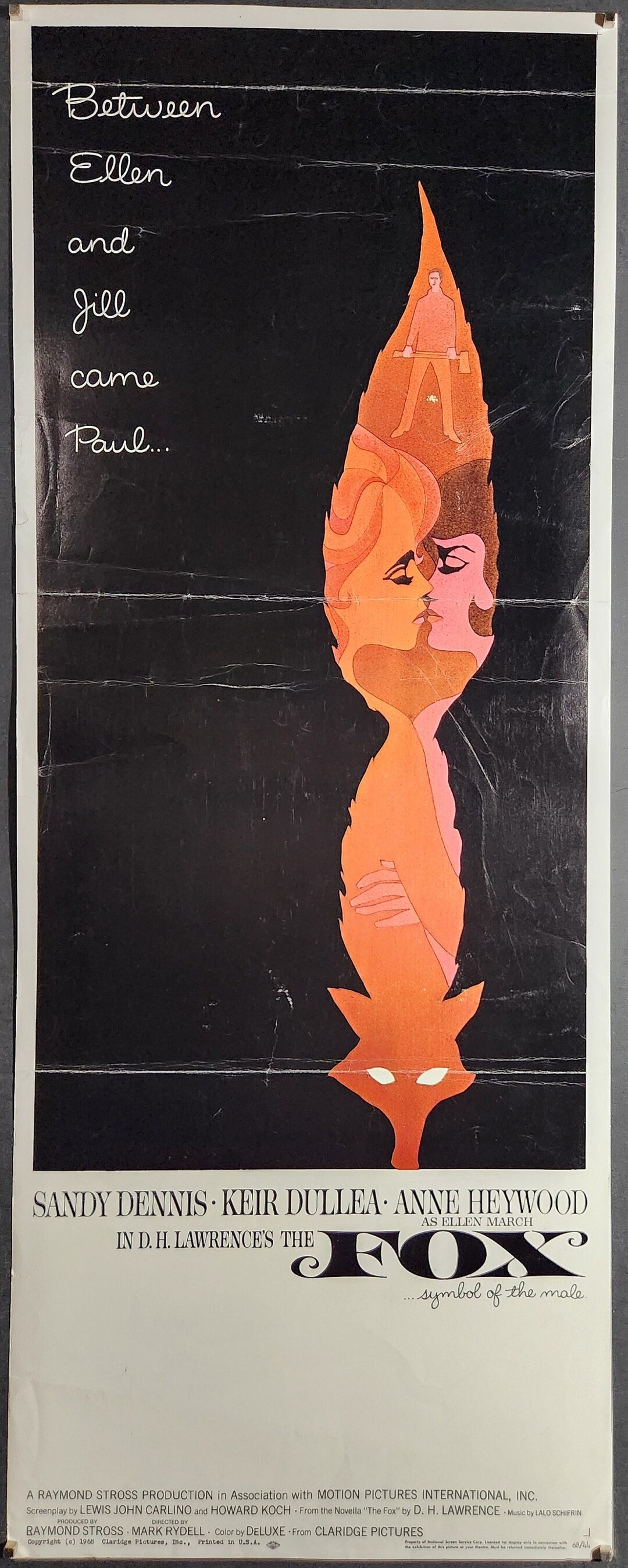 The Fox-a Rare Original Vintage Movie Poster of the D.H. Lawrence ...