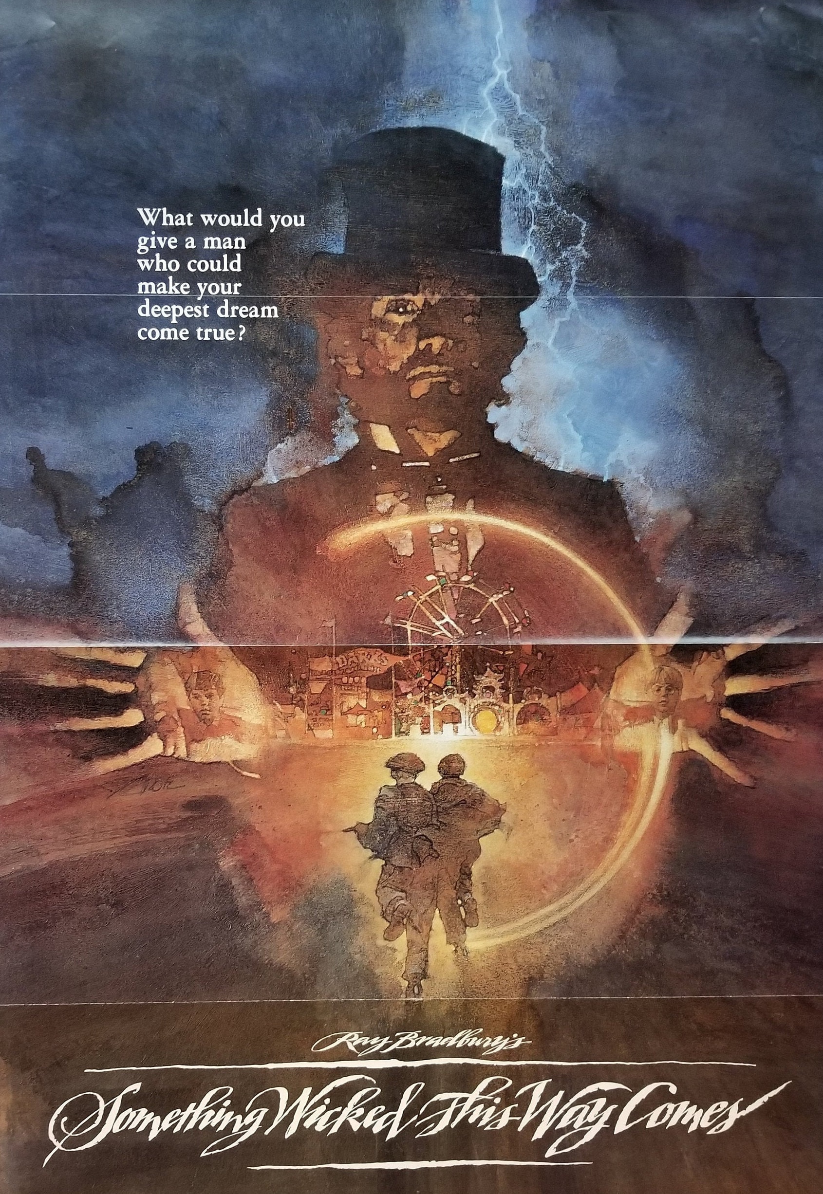 Something Wicked This Way Comes-Original Vintage Movie Poster | Etsy