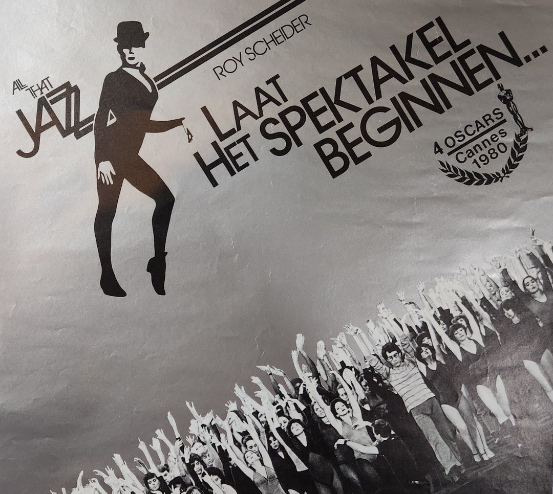 All That Jazz-an Original Vintage Movie Poster of Bob Fosse's Portrait ...