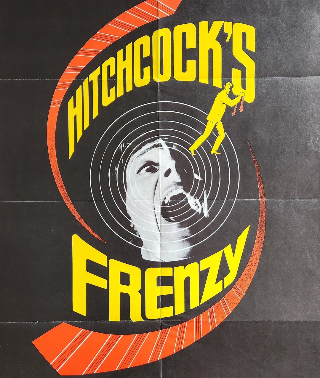 Frenzy-an Original Vintage Movie Poster for Alfred Hitchcocks London ...