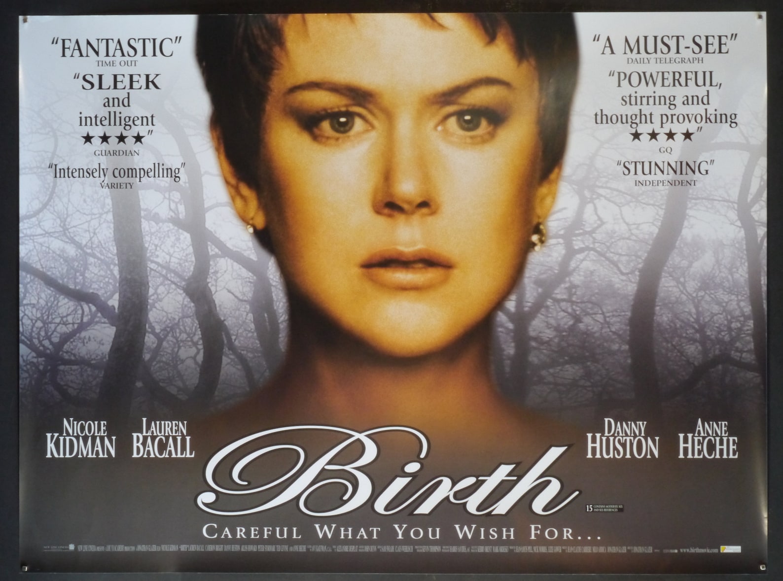 Birth-an Original Movie Poster for Jonathan Glazer's - Etsy
