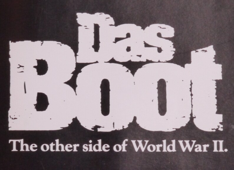 Das Boot-original Vintage Movie Poster for Wolfgang Petersens Tale of ...