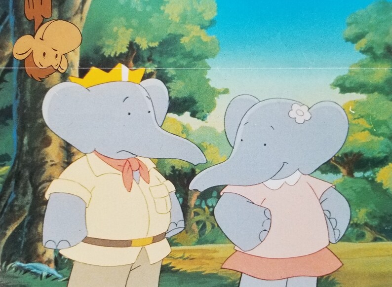 Babar: the Movie-original Vintage Movie Poster for Babar's Big Screen ...