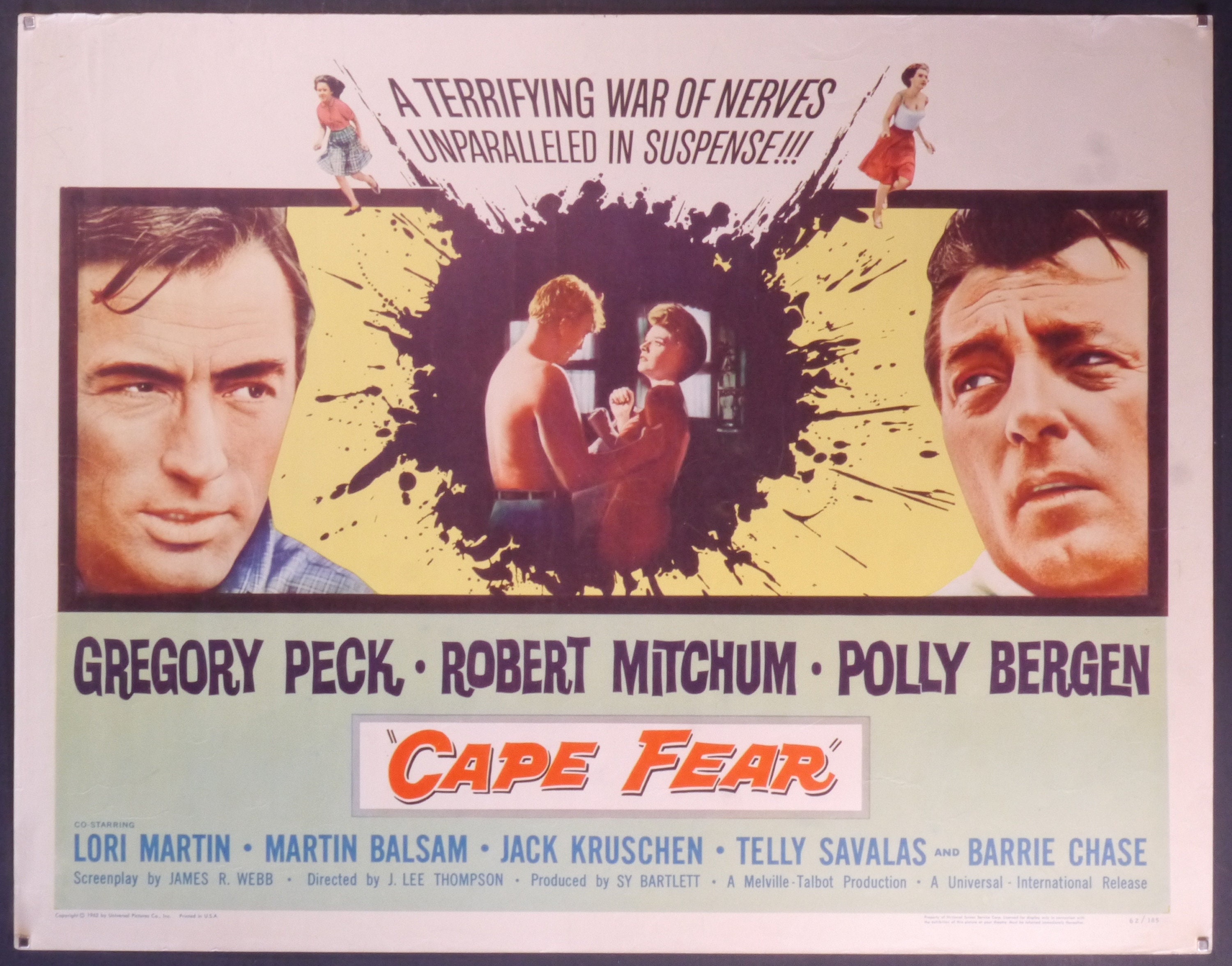 Cape Fear 1962 Poster