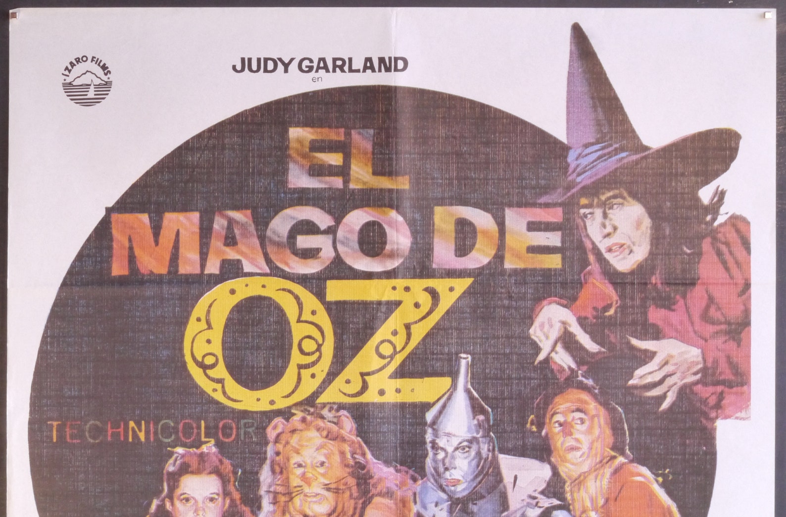 The Wizard of Oz-Rare Original Vintage Spanish Poster for | Etsy