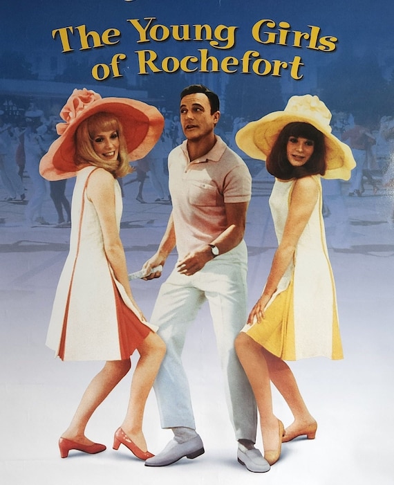 The Young Girls of Rochefort-original Vintage Movie Poster of - Etsy