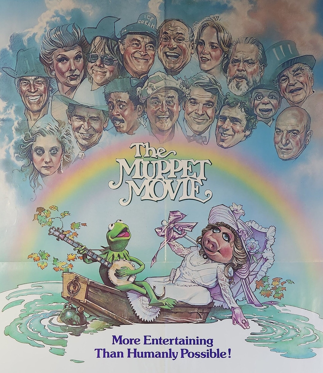 The Muppet Movie-an Original Vintage Movie Poster of Jim Hensons First ...