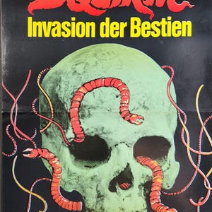 Squirm-an Original Vintage Movie Poster of Jeff Lieberman's Slippery ...