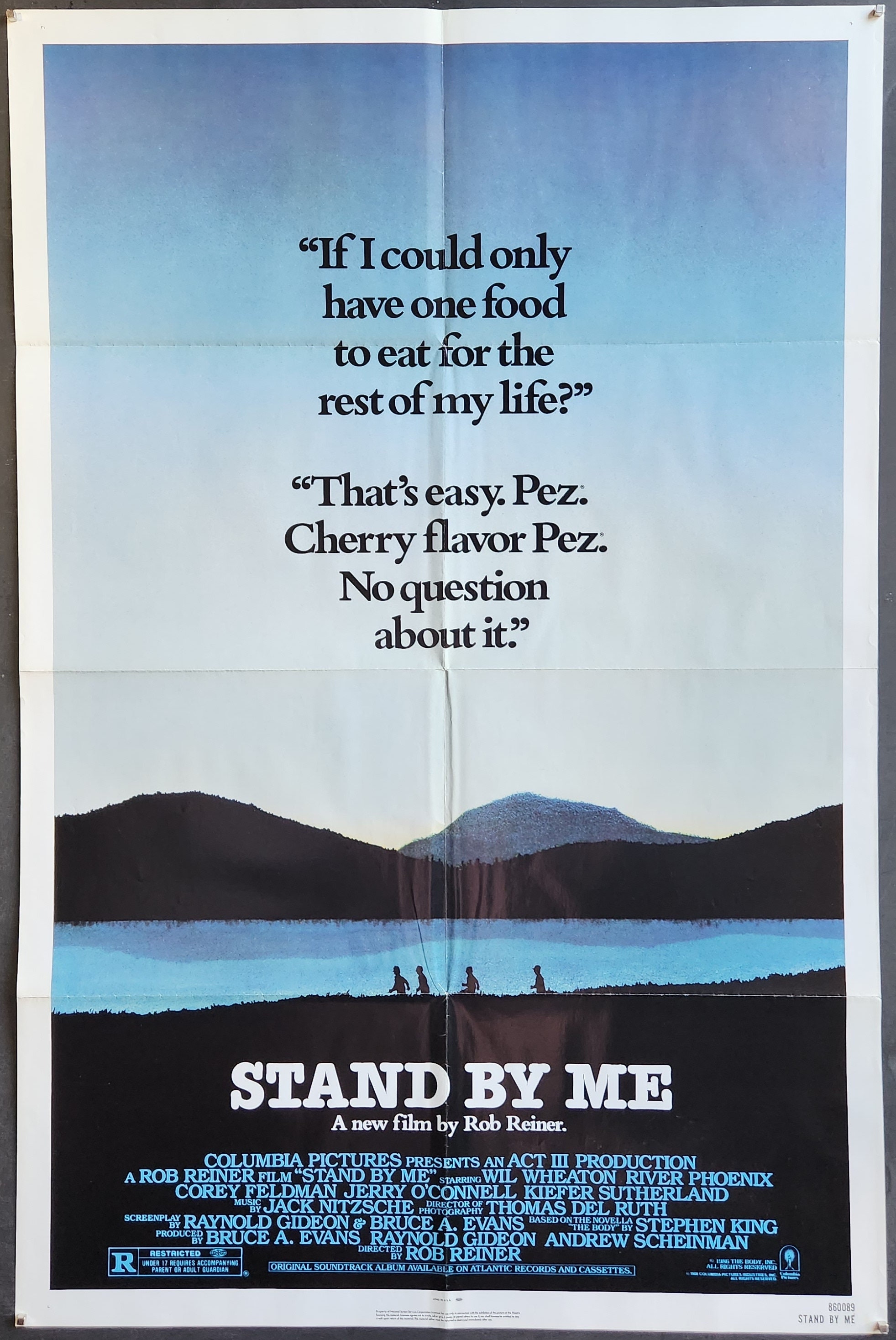Stand by Me-original Vintage Movie Poster for an Epic Tale of ...