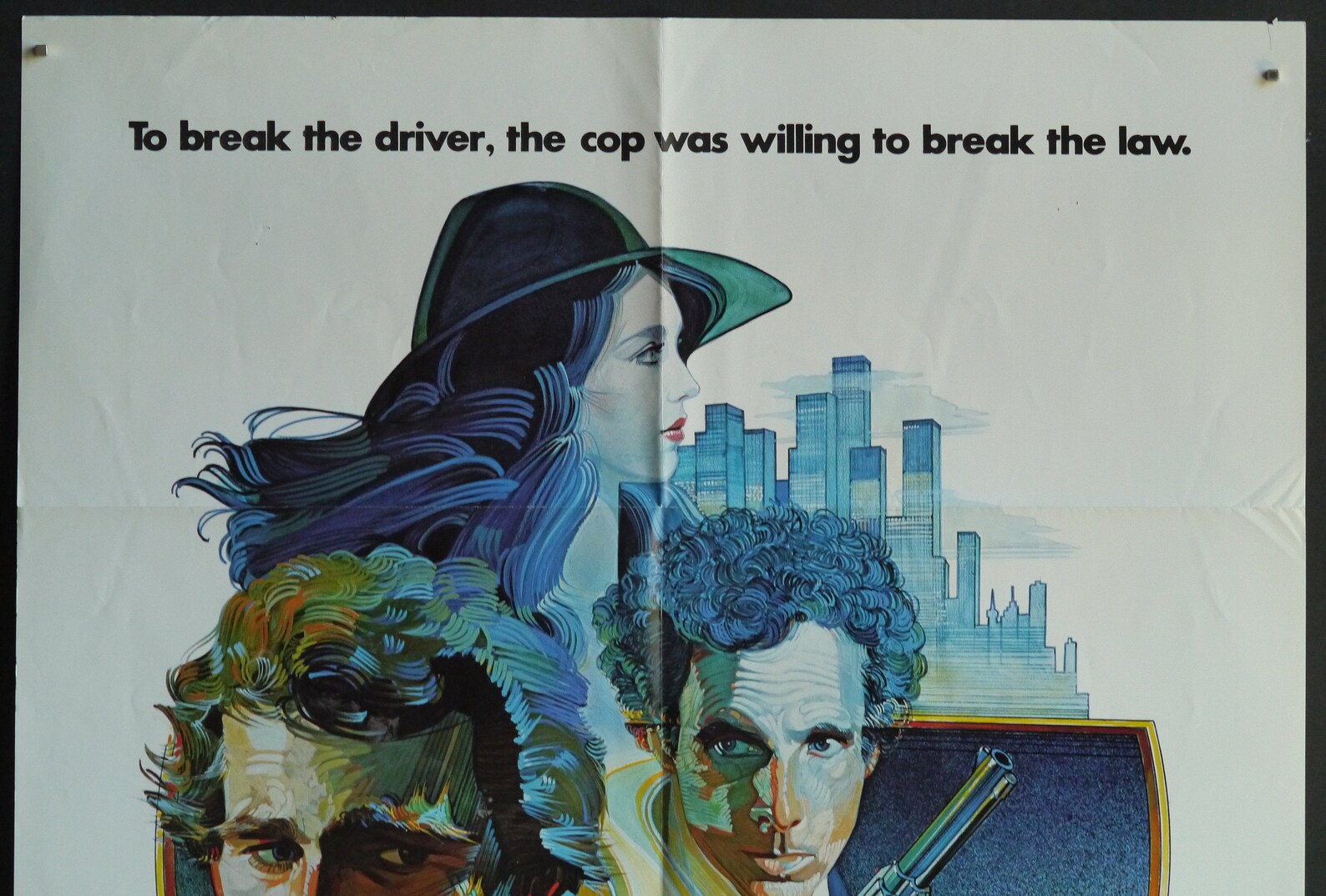 The Driver-original Vintage Movie Poster of Walter Hills High | Etsy