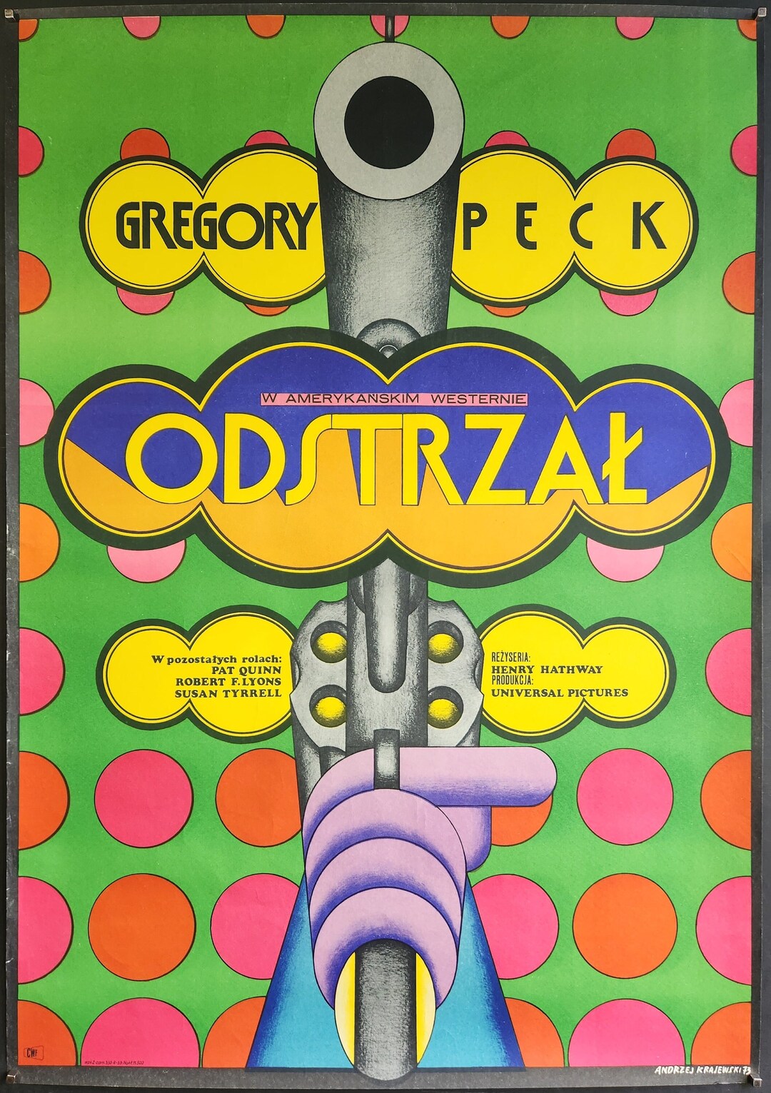 The Shoot Out-an Original Vintage Movie Poster for Henry Hathaway's Revenge Western With Gregory ...