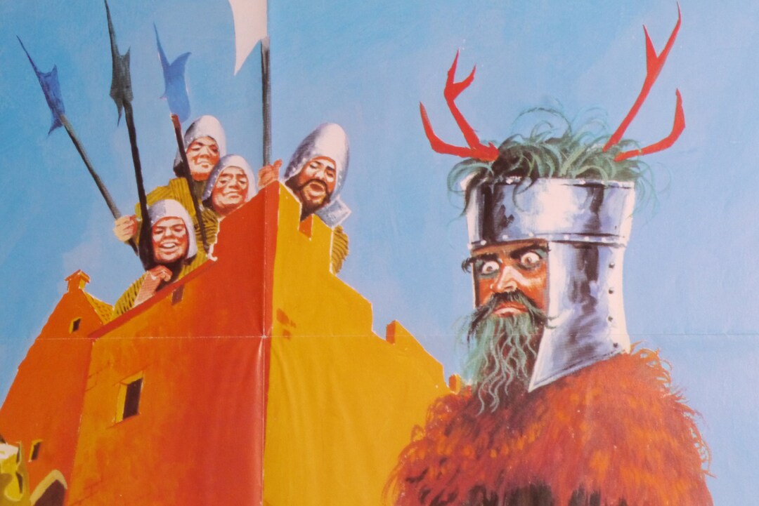 Monty Python and the Holy Grail-original Vintage Movie Poster of ...