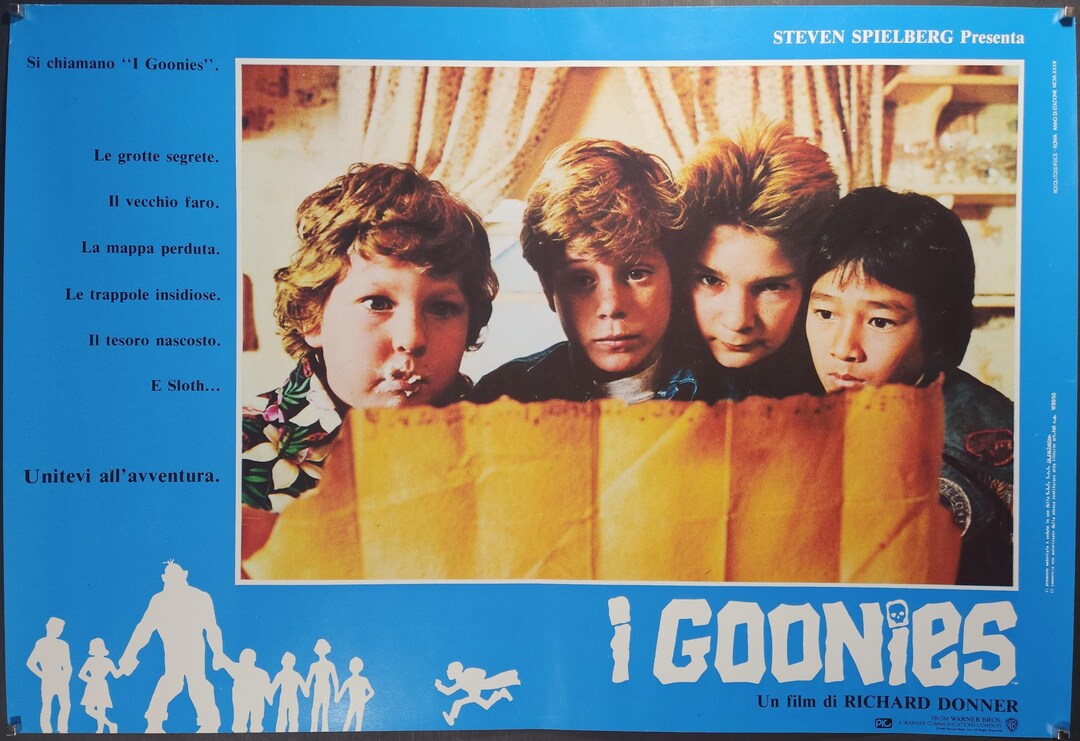 The Goonies-original Vintage Movie Poster of Richard Donners Ode to ...