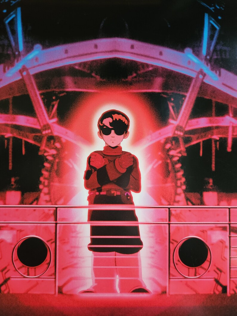 Metropolis-an Original Vintage Movie Poster of Rintaro's - Etsy