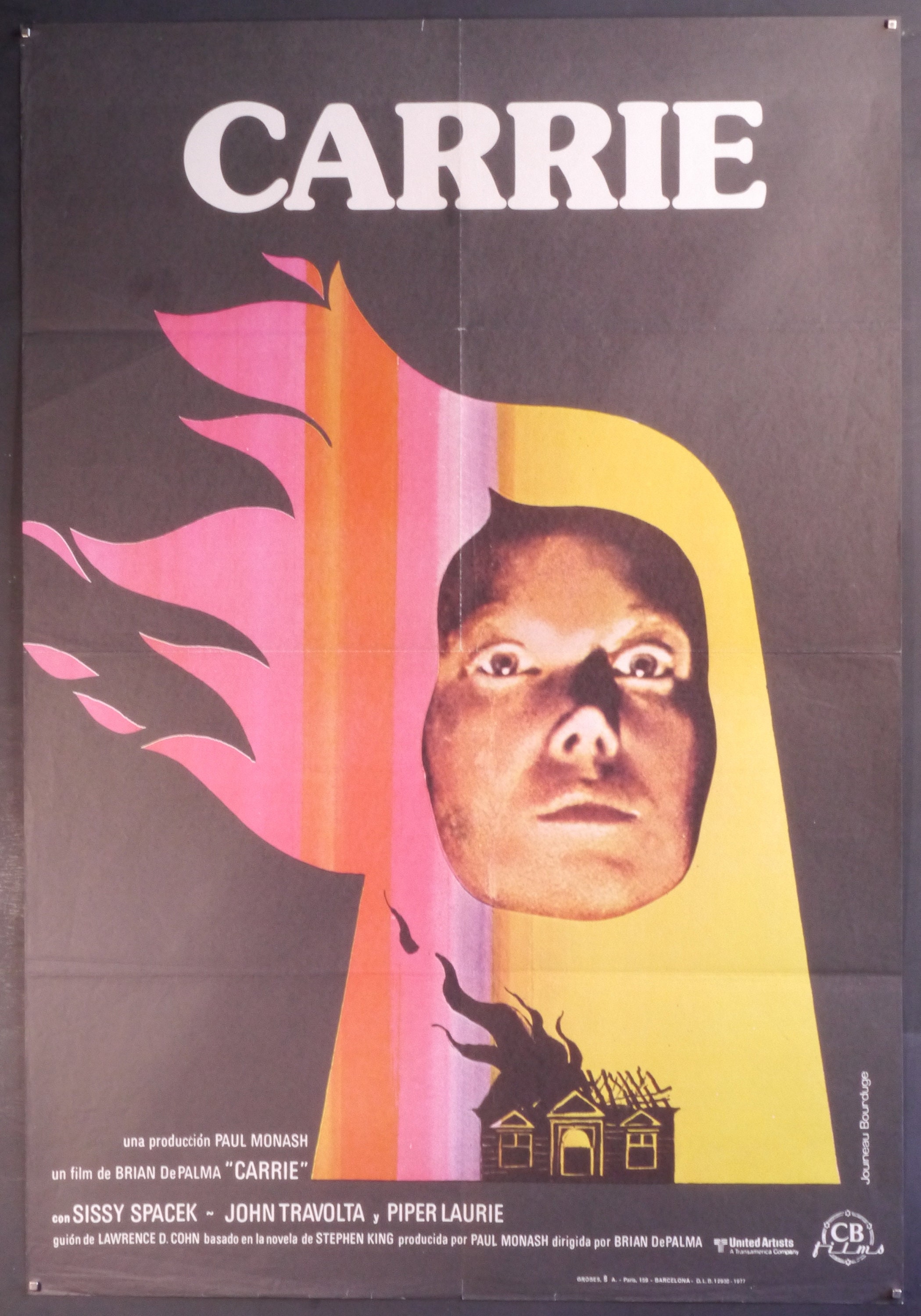 Carrie Sissy Spacek Movie Poster