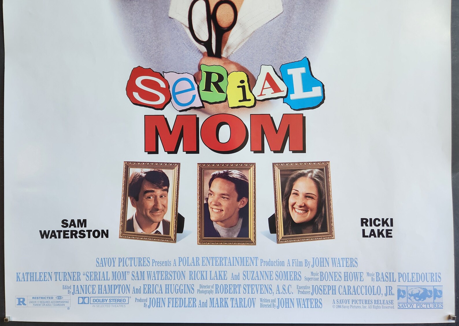 Serial Mom-original Vintage Movie Poster of John Waters - Etsy