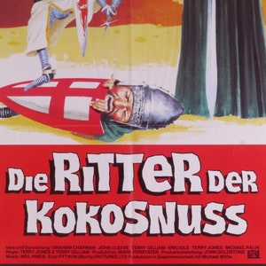 Monty Python and the Holy Grail-original Vintage Movie Poster of ...