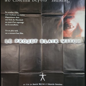 The Blair Witch Project-original Vintage Movie Poster of Daniel Myrick ...