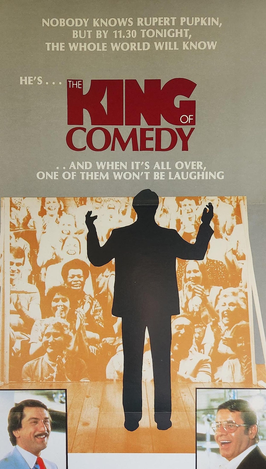 The King of Comedy-an Original Vintage Movie Poster of Martin Scorcese ...