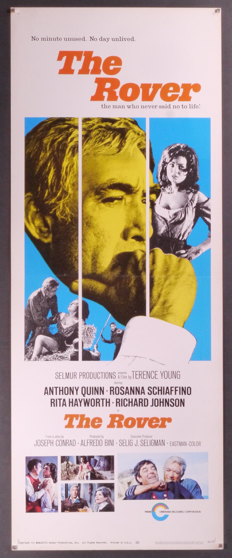 The Rover-rare Original Vintage Movie Poster of Terence - Etsy