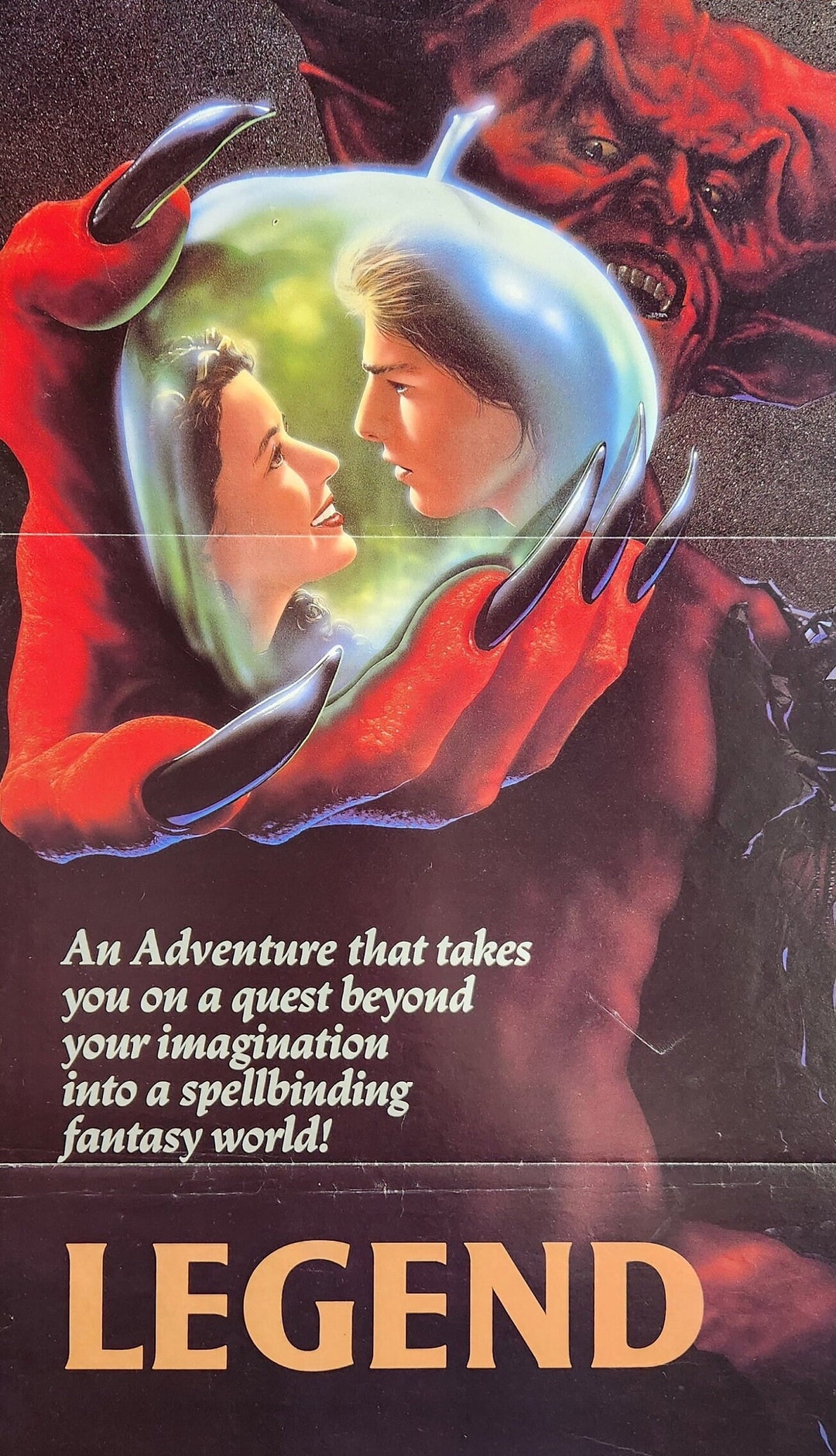 Legend-an Original Vintage Movie Poster of Ridley Scott's Fantasy ...