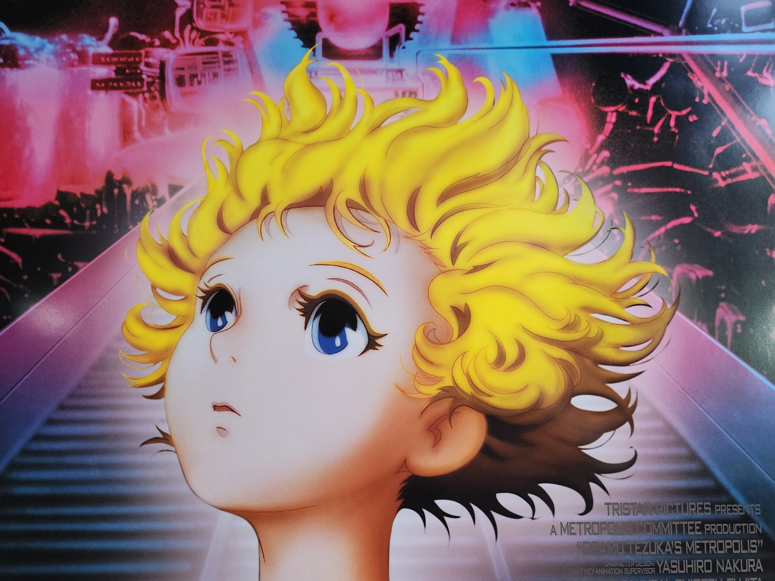 Metropolis-an Original Vintage Movie Poster of Rintaro's - Etsy