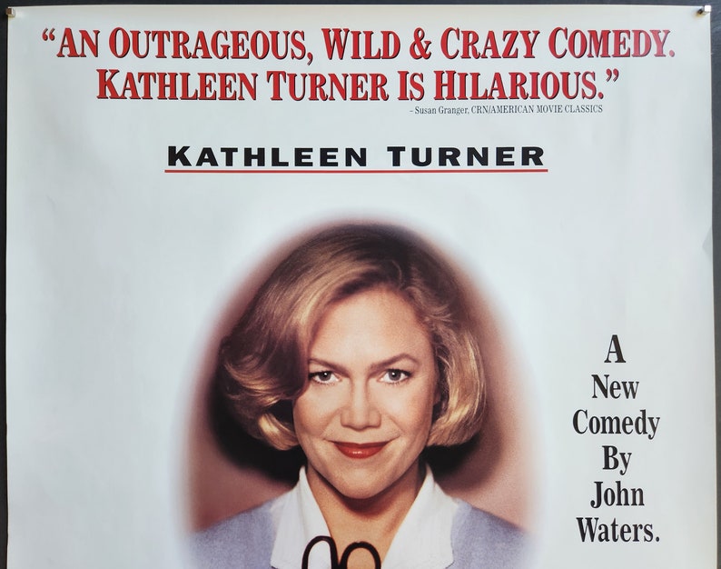 Serial Mom-original Vintage Movie Poster of John Waters - Etsy
