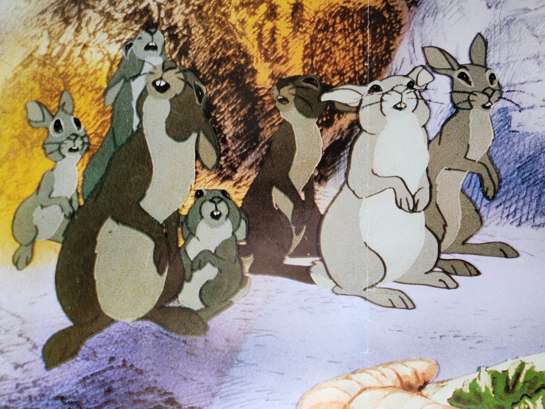 Watership Down-an Original Vintage Movie Poster of Martin Rosen's ...