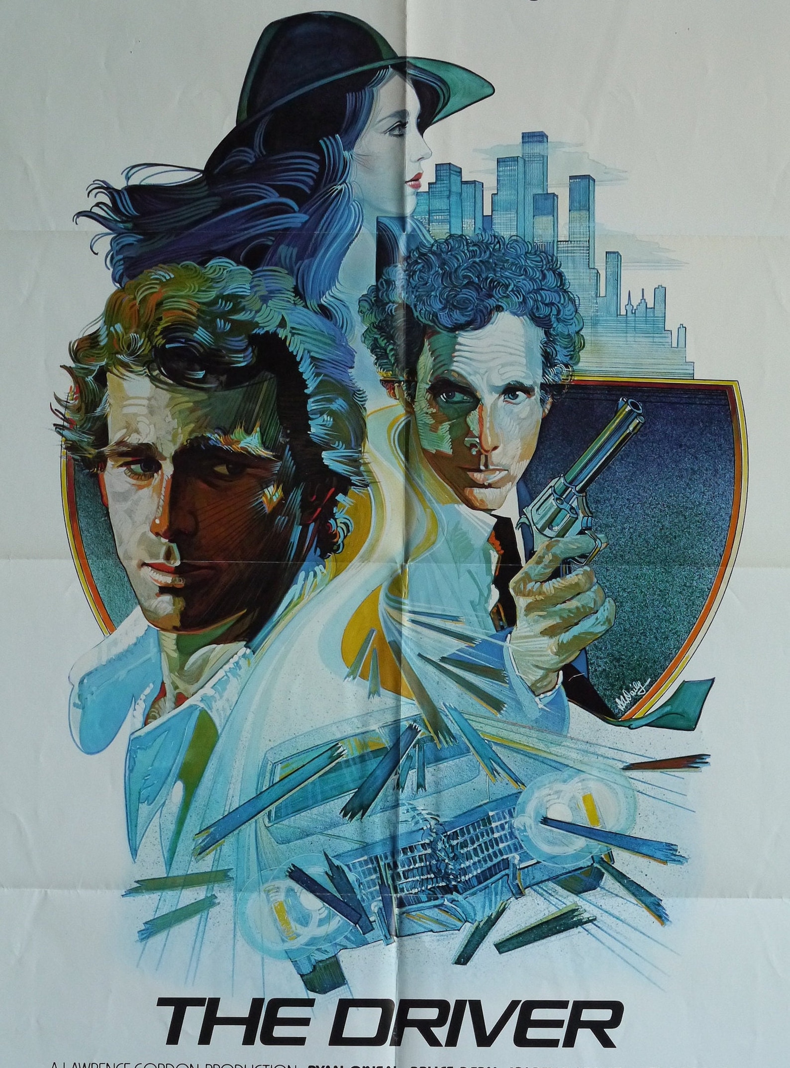 The Driver-original Vintage Movie Poster of Walter Hills High | Etsy