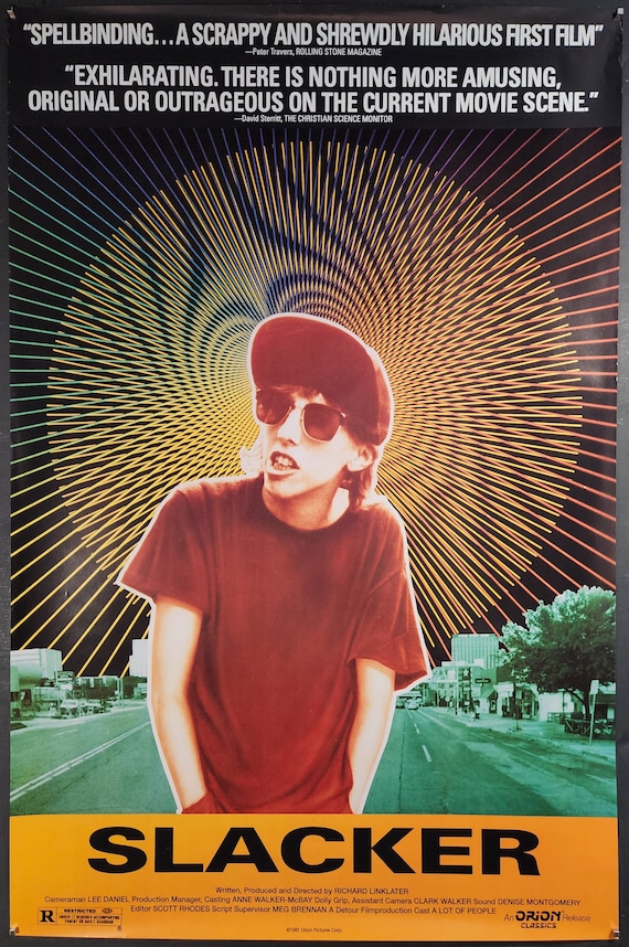 Slacker-a Rare Original Vintage Movie Poster for Richard - Etsy