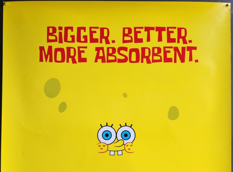 The Spongebob Squarepants Movie-original Vintage Movie Poster of ...