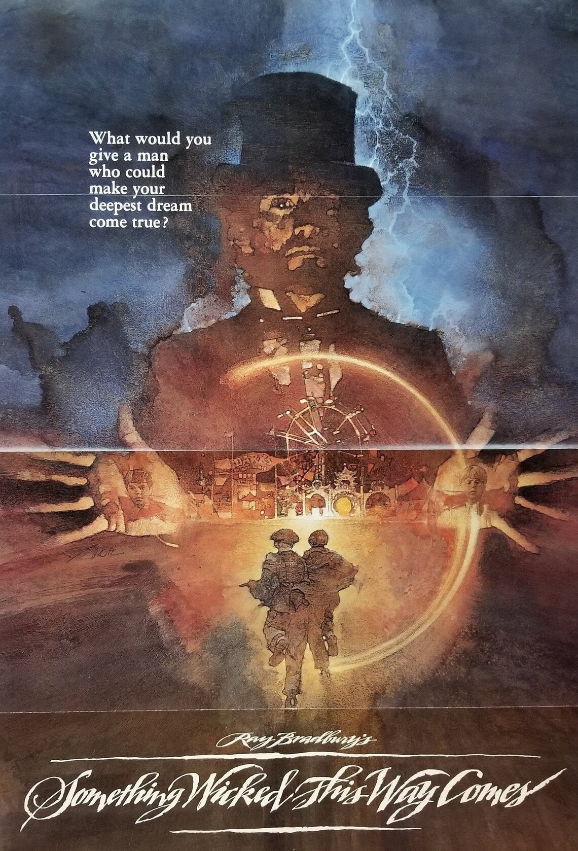 Something Wicked This Way Comes-Original Vintage Movie Poster | Etsy