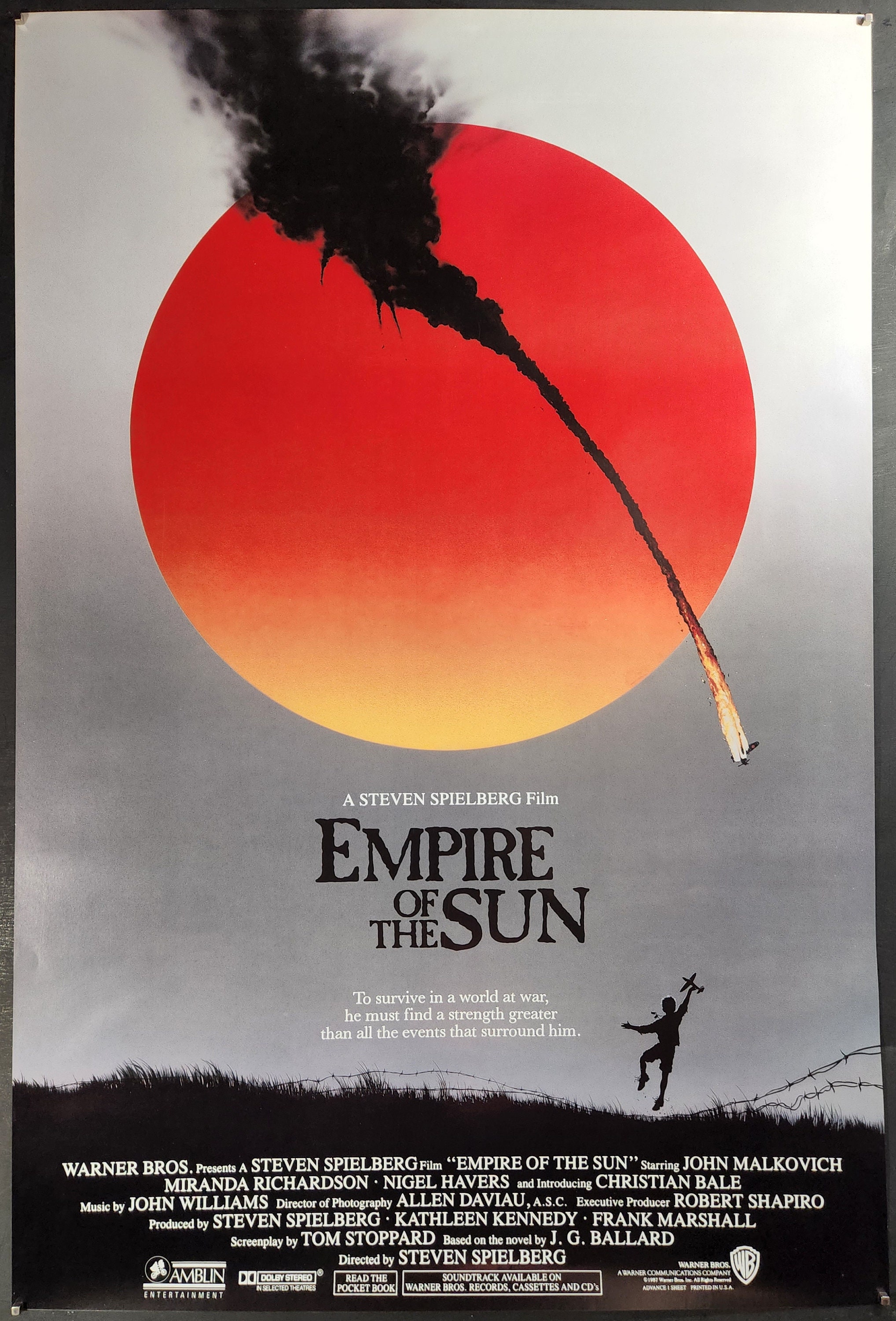 Empire Of The Sun Movie Poster