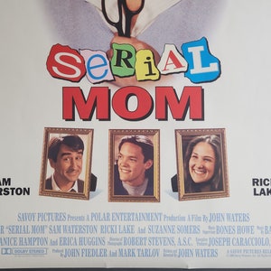 Serial Mom-original Vintage Movie Poster of John Water's Lyrical Tale ...
