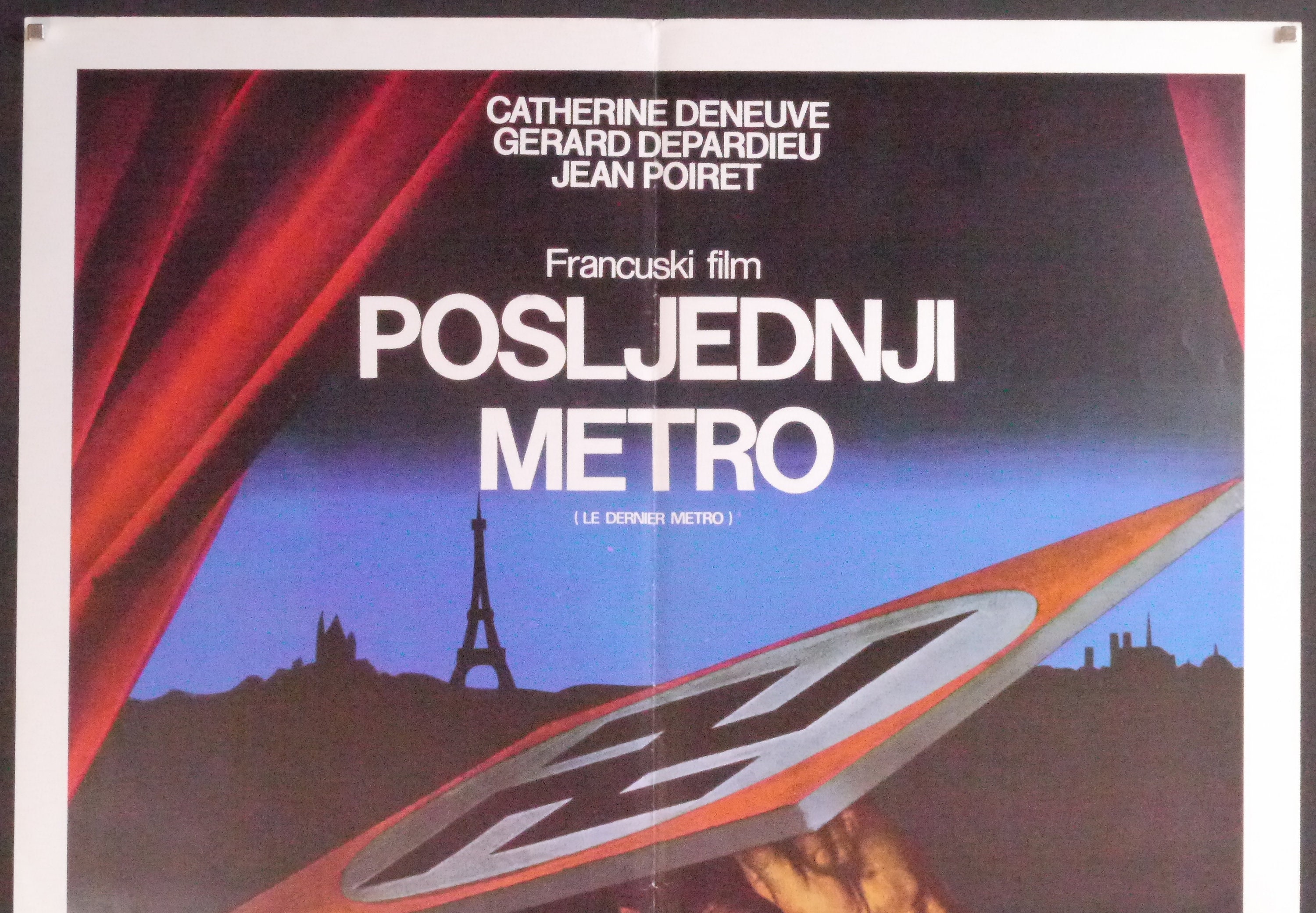 The Last Metro-original Vintage Movie Poster for François | Etsy