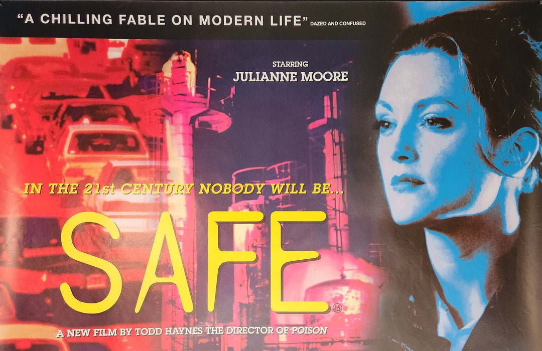Safe-an Original Vintage Movie Poster for the Todd Haynes Horror Movie ...