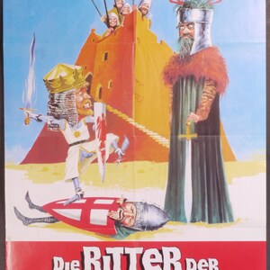 Monty Python and the Holy Grail-original Vintage Movie Poster of ...