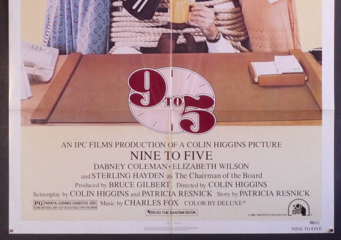 9 to 5-an Original Vintage Movie Poster of Colin Higgin's | Etsy