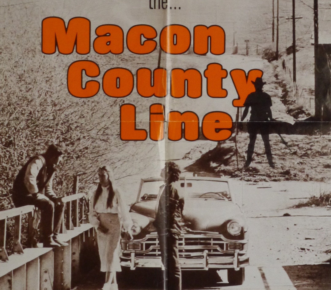 Macon County Line-an Original Vintage Movie Poster of Richard Compton's ...